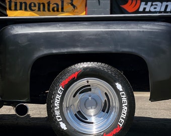 Permanent Michelin Tire Lettering Stickers 1.00 Letter for 14 to 22 16 ...