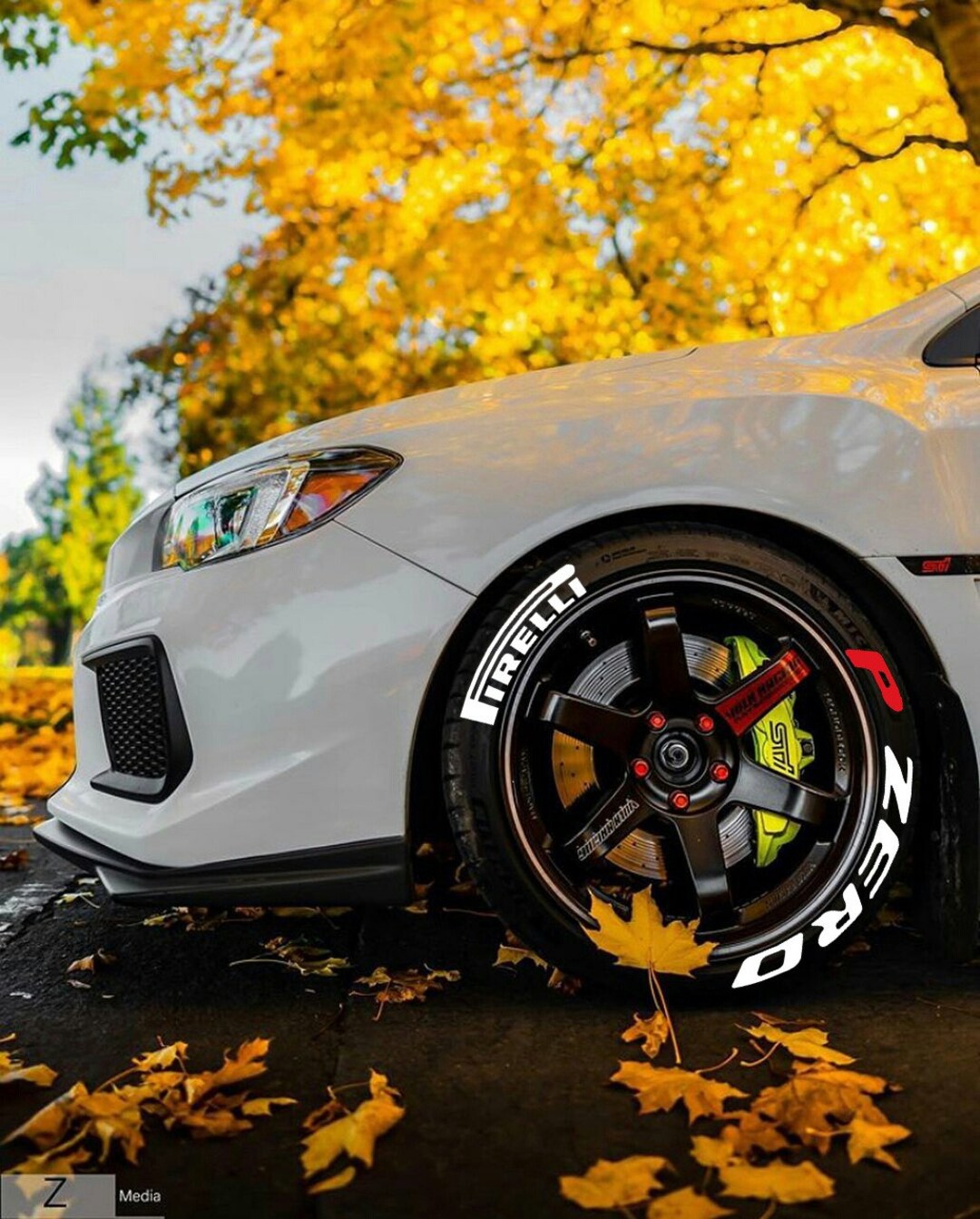 Permanent P ZERO Tire Lettering Stickers 1.00 Letter for - Etsy