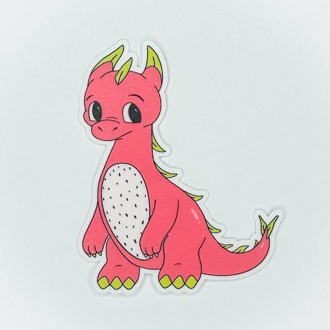 Dragon Fruit Sticker - Etsy