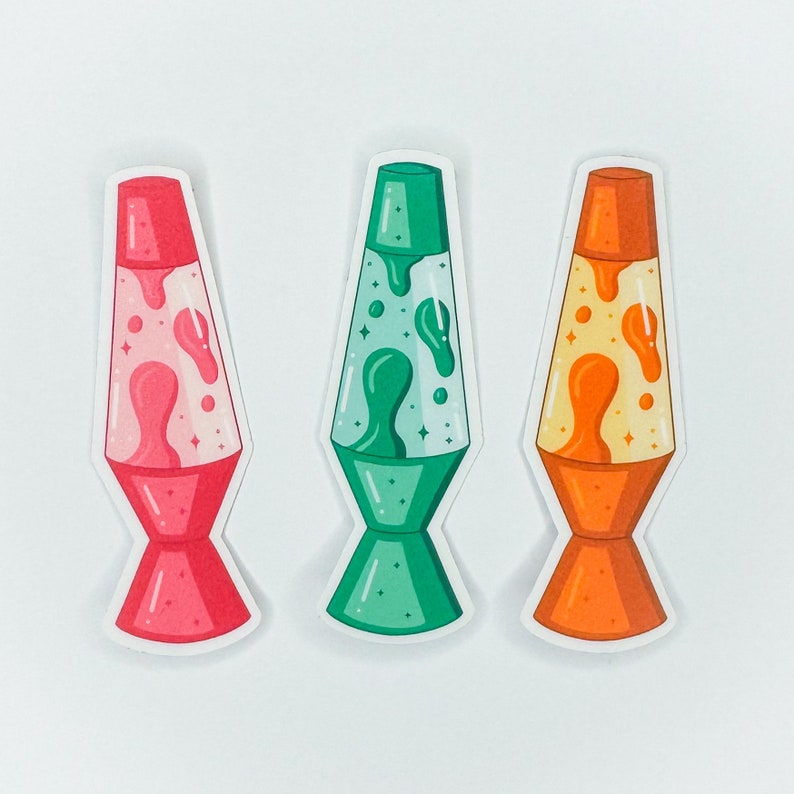 Lava Lamp Sticker - Etsy