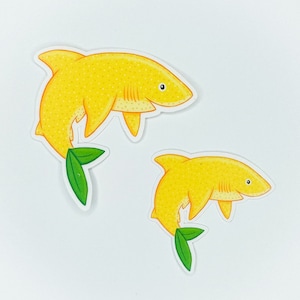 Lemon Shark Sticker - Etsy