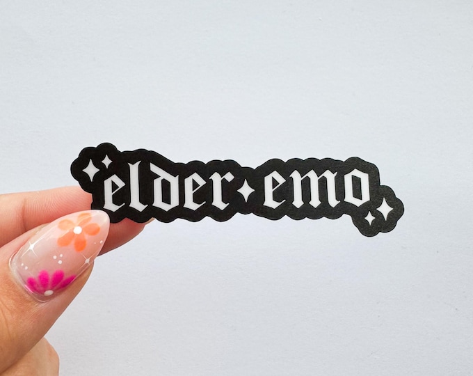 Former Teenage Dirtbag Sticker, Emo Vinyl Sticker, Emo Music Lover ...