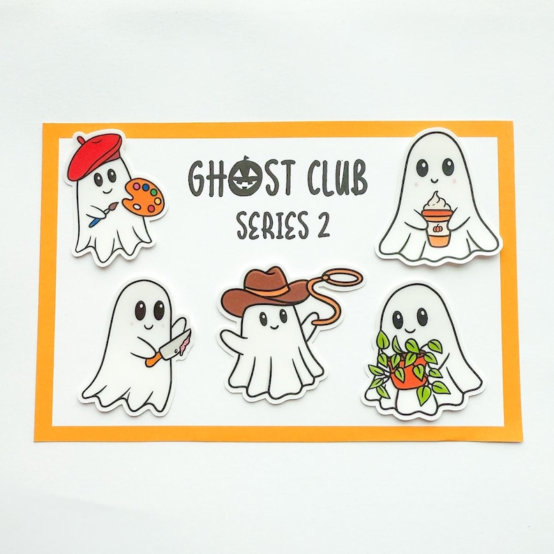 Artist Ghost Sticker - Etsy
