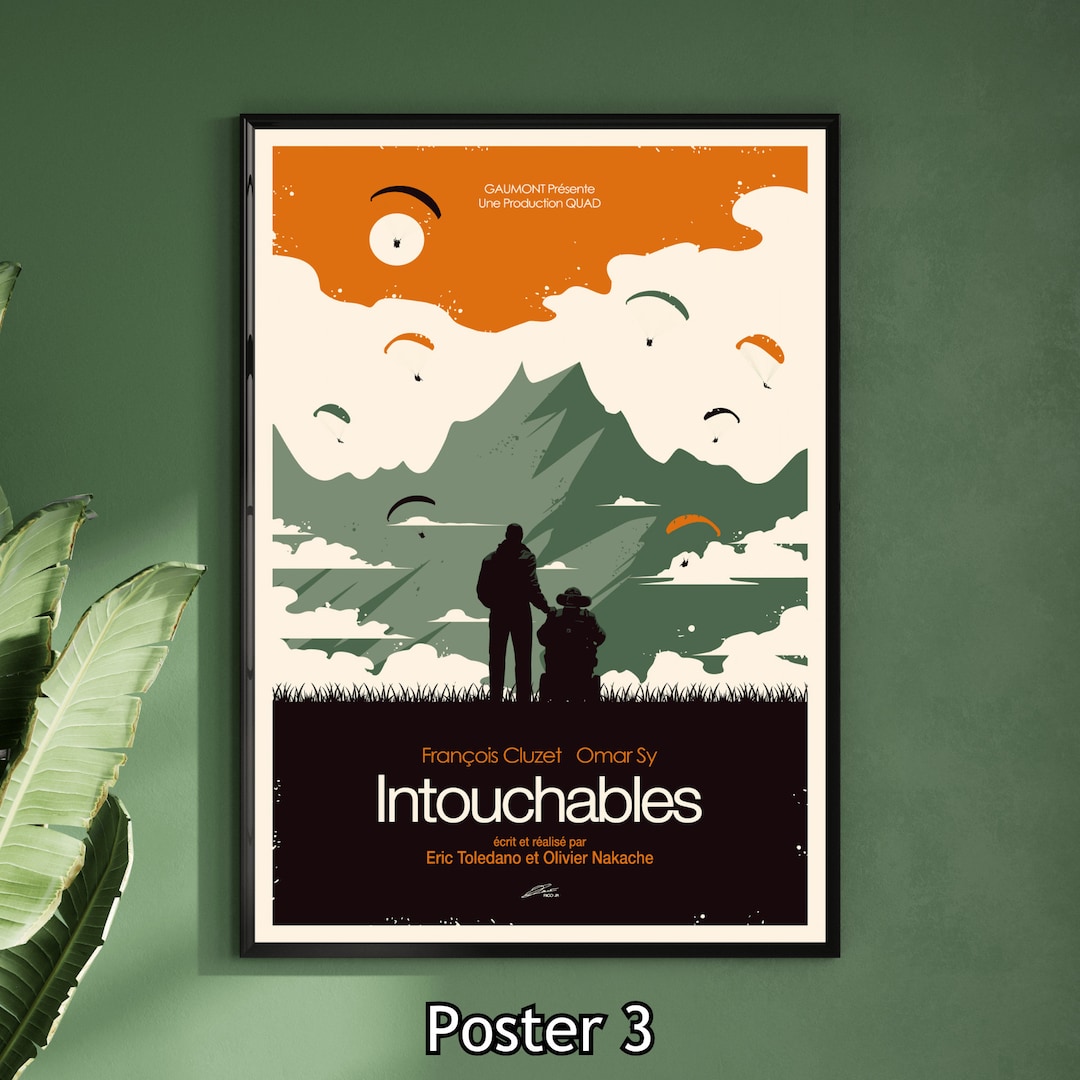 Intouchables Poster 10 Different Print Modern Movie Poster - Etsy
