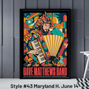 Dave Matthews Band All Gig Posters, Dmb Hollywood Casino Amphitheater ...
