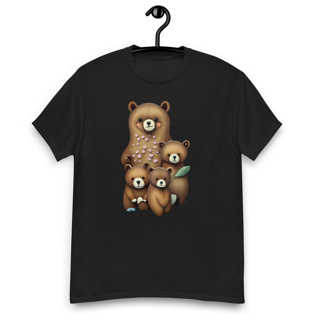 Fresh Brown Bear Shirt - Cute Wildlife Nature Tee, Unique Outdoor ...