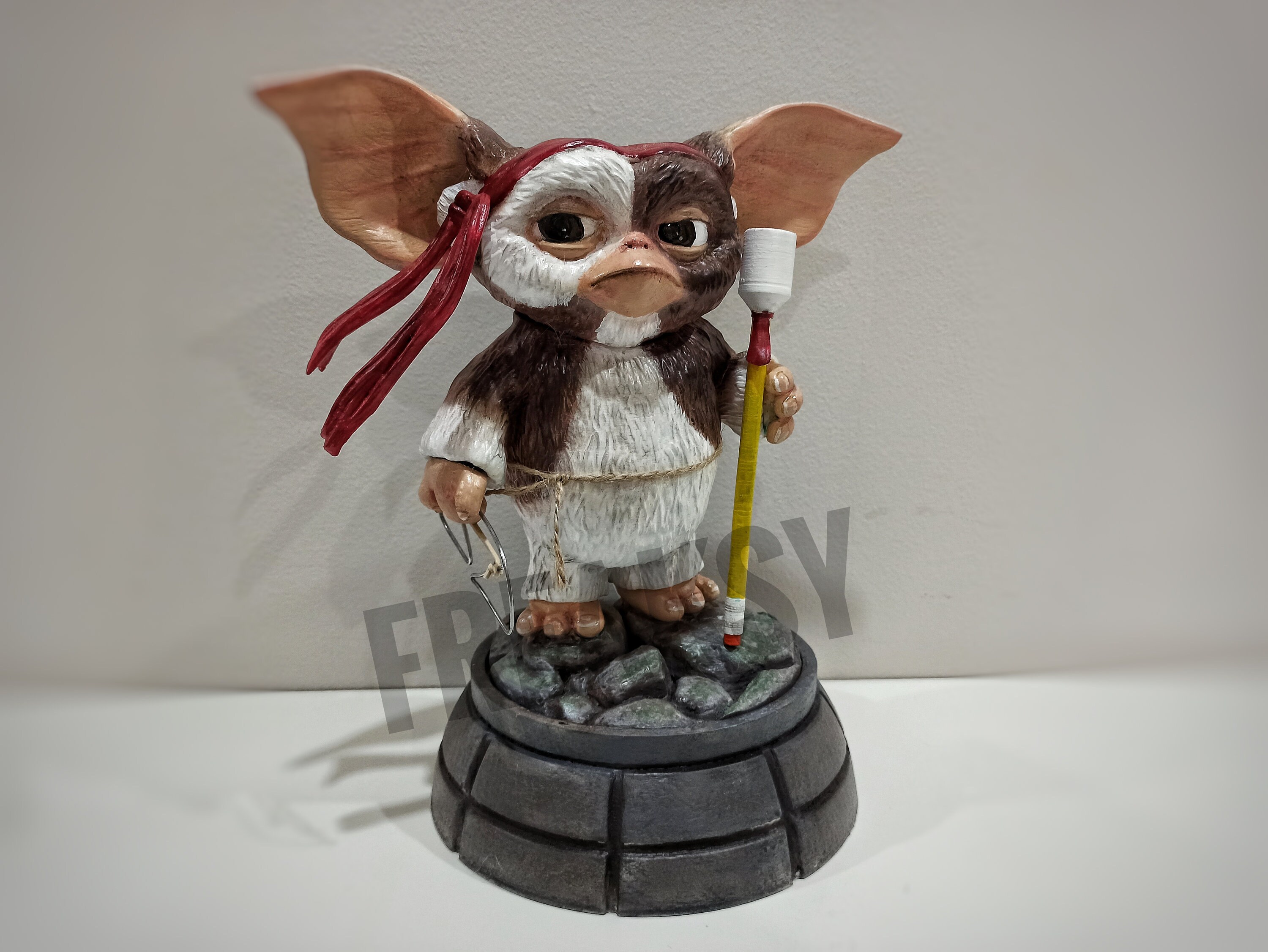26cm 1025 Gizmo Rambo Figure Gremlins Inspired 3D - Etsy