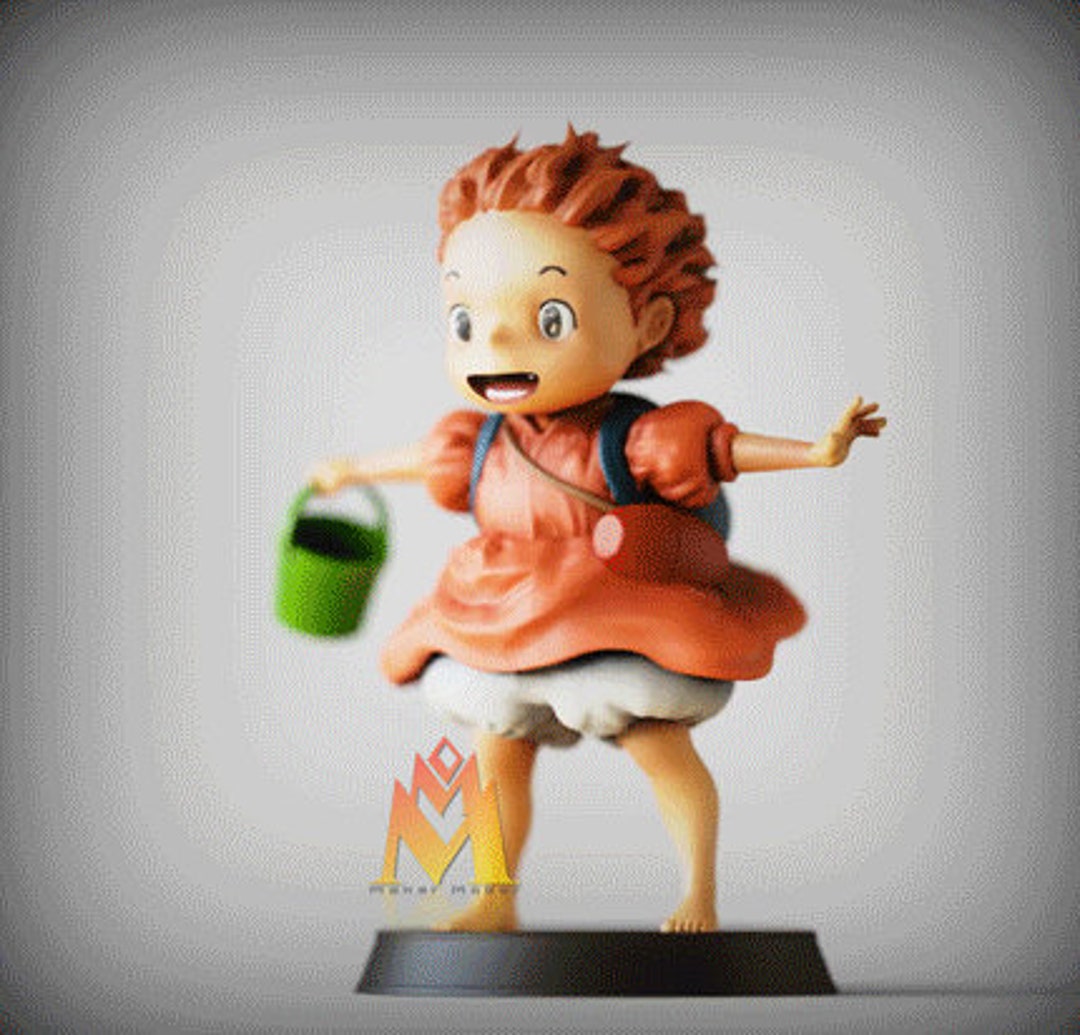 Panyo En La Montaña Junto Al Océano Abs Figura Impresa En 3D De Resina ...