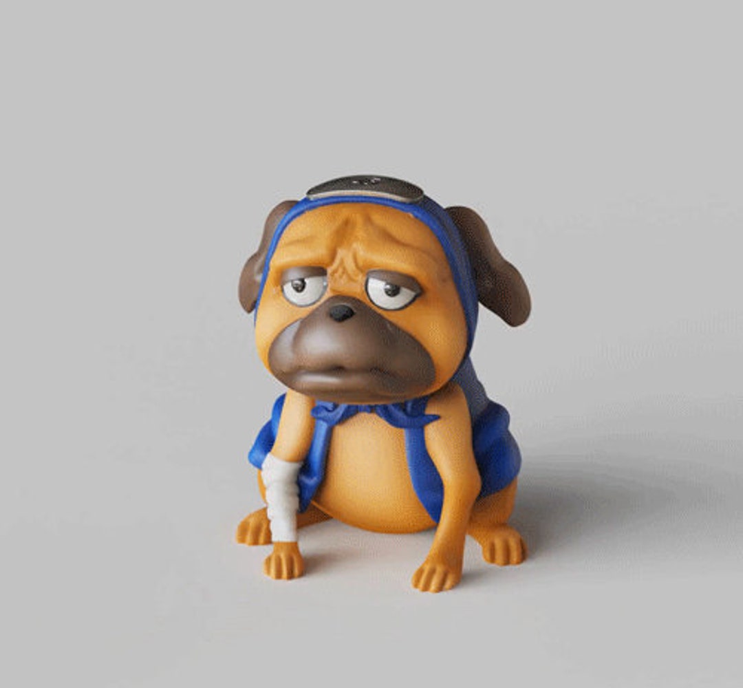 Pakkun Dog High Quality 12K Resin 3D Printed Figure Naruto - Etsy UK