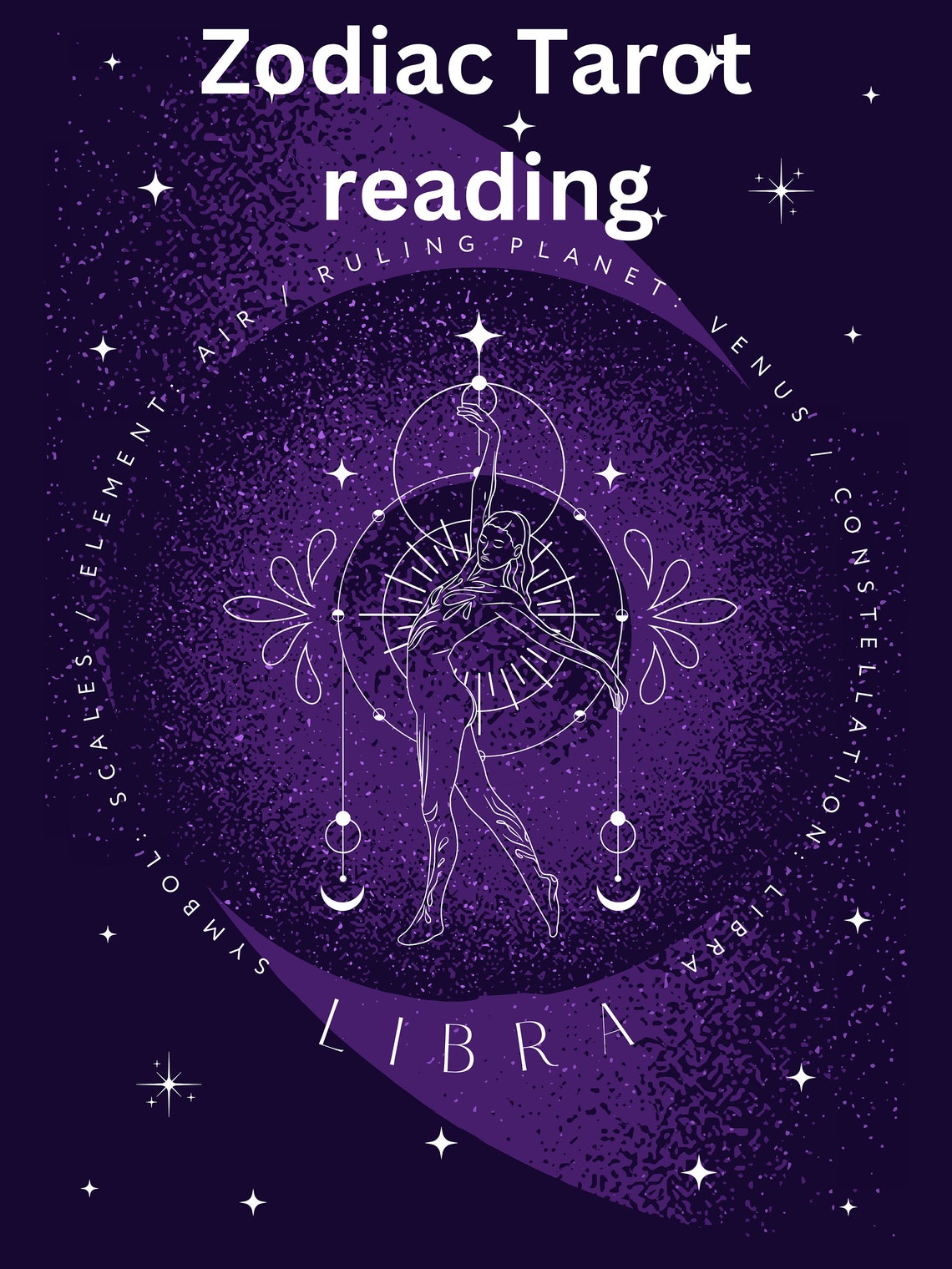 Tarot Reading for the Sign of Libra - Etsy