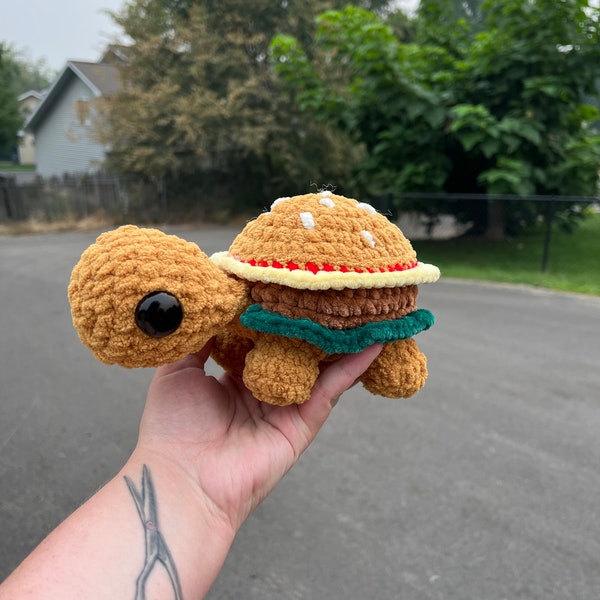 Crochet Cheeseburger - Etsy
