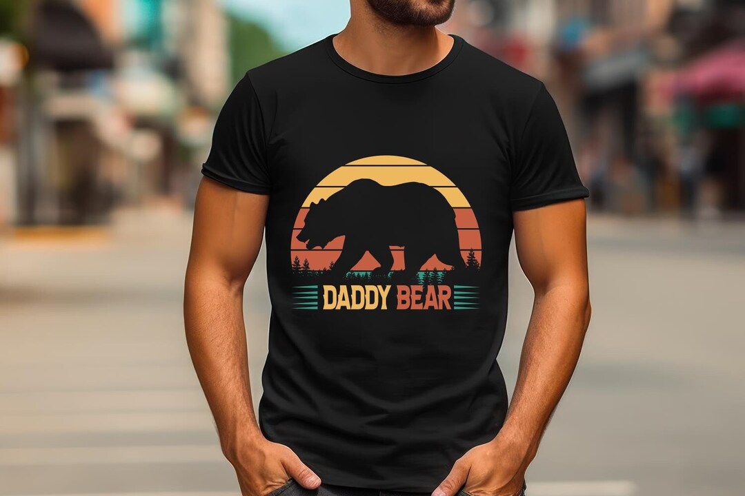 Dady Bear Tshirt, Daddy Christmas Gift, Christmas Gift, Christmas Daddy ...