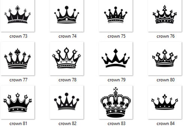 96 Royal Crown Svg For Cricut Princess Crown Clipart For Laser