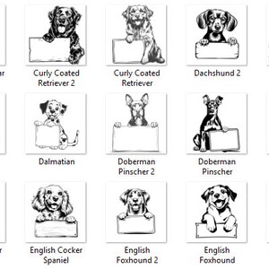 163 Dogs Svg Bundle With Textbox, Dog Svg for Cricut,dog Breed Svg ...