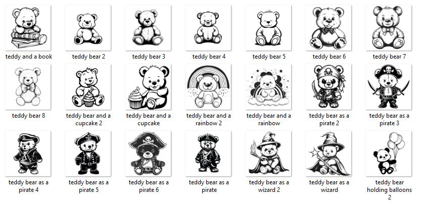167 Cute Teddy Bear Svg for Cricut ,teddy Bear Clipart ,laser Engraving ...