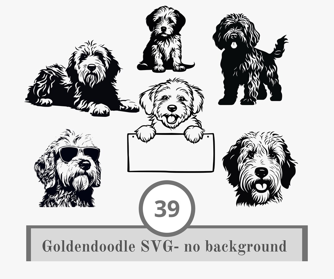Goldendoodle Svg for Cricut ,laser Engraving ,t-shirts Ect ,golden ...