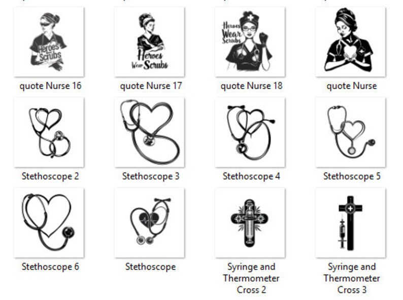 Nurse SVG for Laser Cutting and Cricut Projects - Perfect Gift for ...