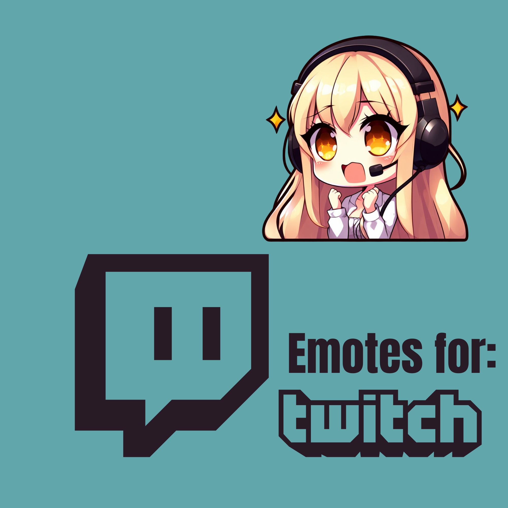 Twitch Emotes, Discord Emotes, Cute Emotes,girl Emotes, Anime Emotes ...