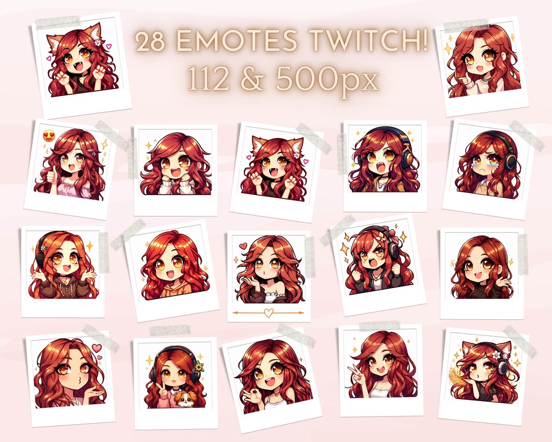Twitch Emotes, Discord Emotes, Cute Emotes,girl Emotes, Anime Emotes ...