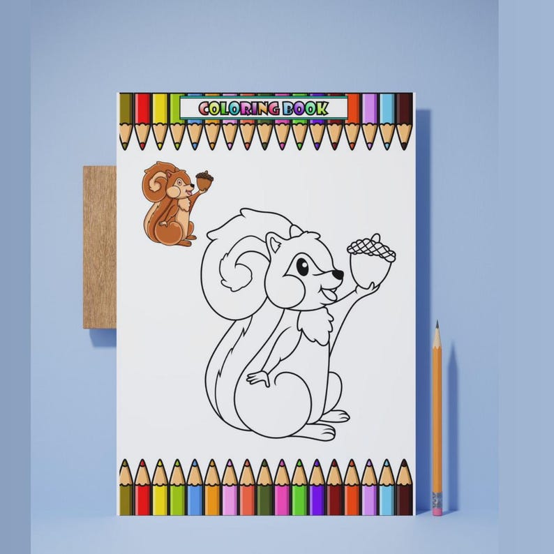 Cute Colouring Pages for Kids and Adults Preschooler Toddlers Colouring ...