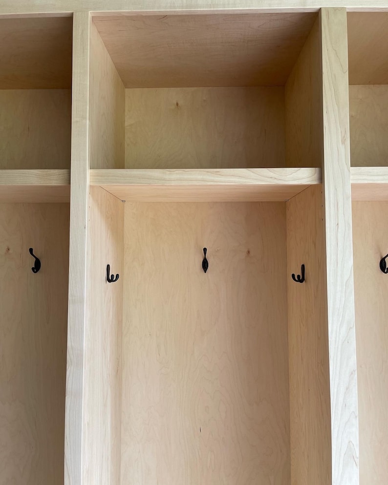 Mudroom Bench & Lockers Built-in (DIY Build Plan With Cut-list) - Etsy