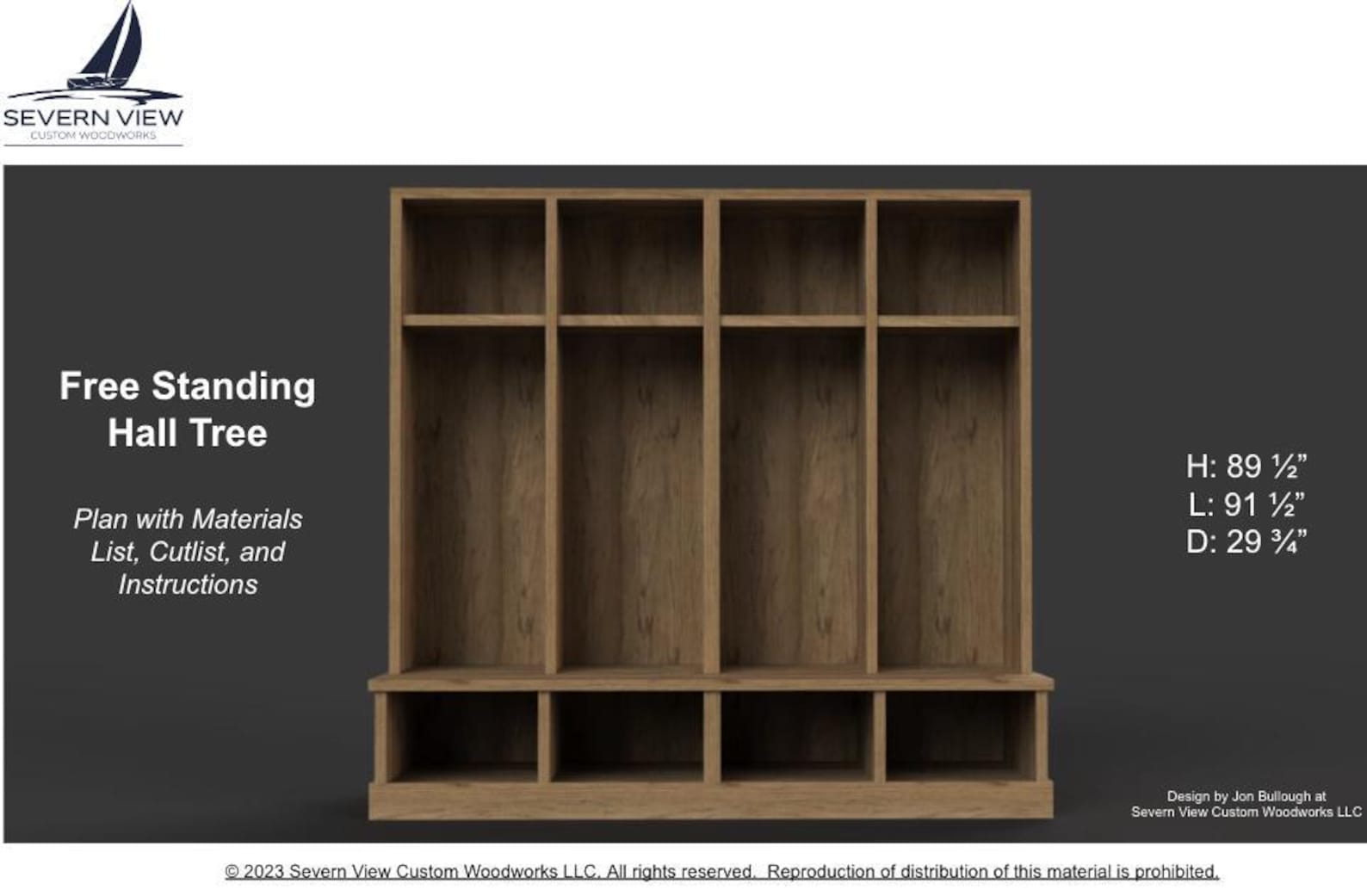 Mudroom Bench & Lockers Built-in (DIY Build Plan With Cut-list) - Etsy