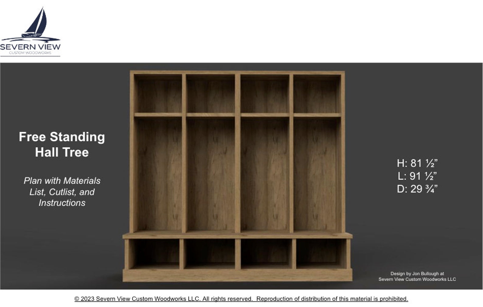 Mudroom Bench & Lockers Built-in DIY Build Plan With Cut-list - Etsy