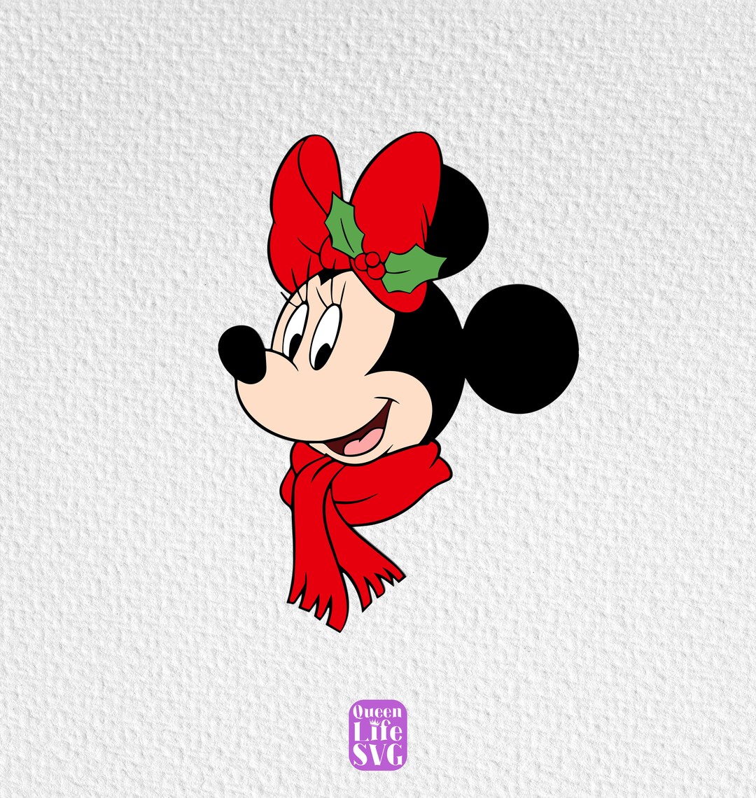 Christmas Mouse Clipart Christmas Girl Mouse Png Xmas Mouse - Etsy