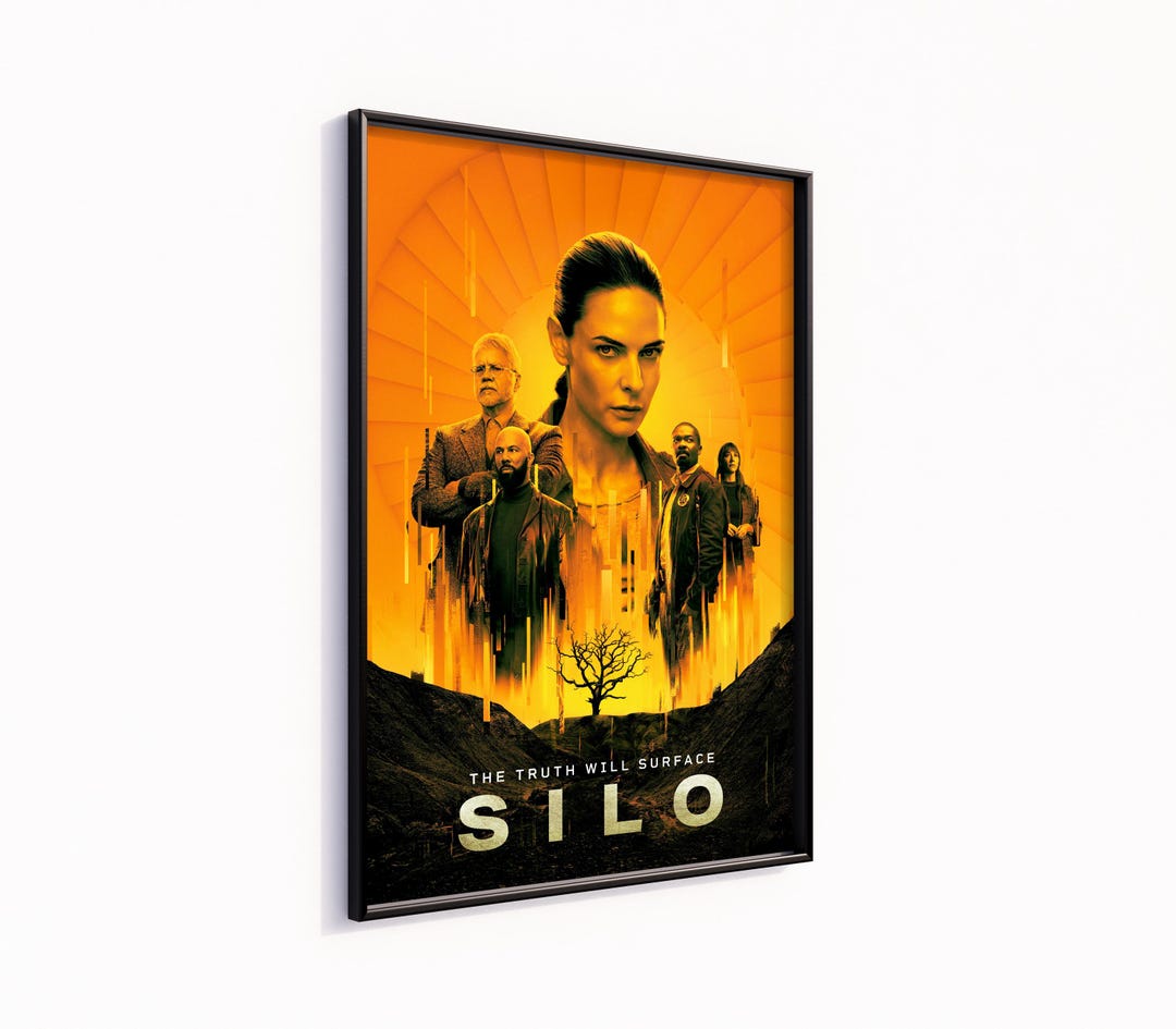 Silo (TV Series) Poster Art Inspired Print, Sci Fi, Iconic, POD Product ...