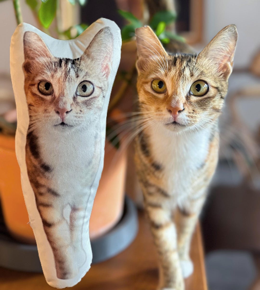 Custom Pet Pillow Custom Cat Pillow Large Dog Shape Pillow Personalised ...