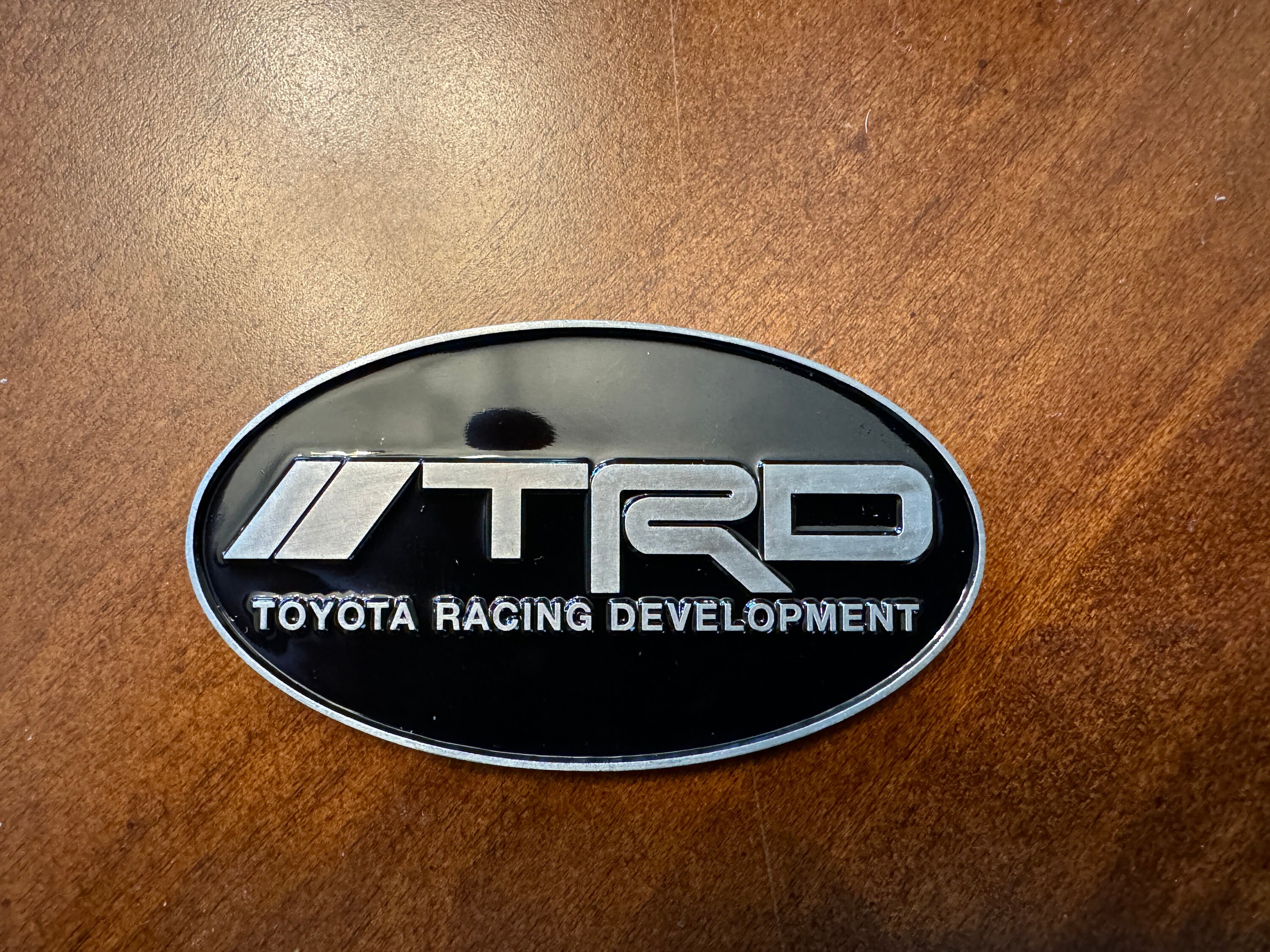 Toyota TRD Badge: Enamel Nickel Alloy Emblem (70x40mm) - Etsy