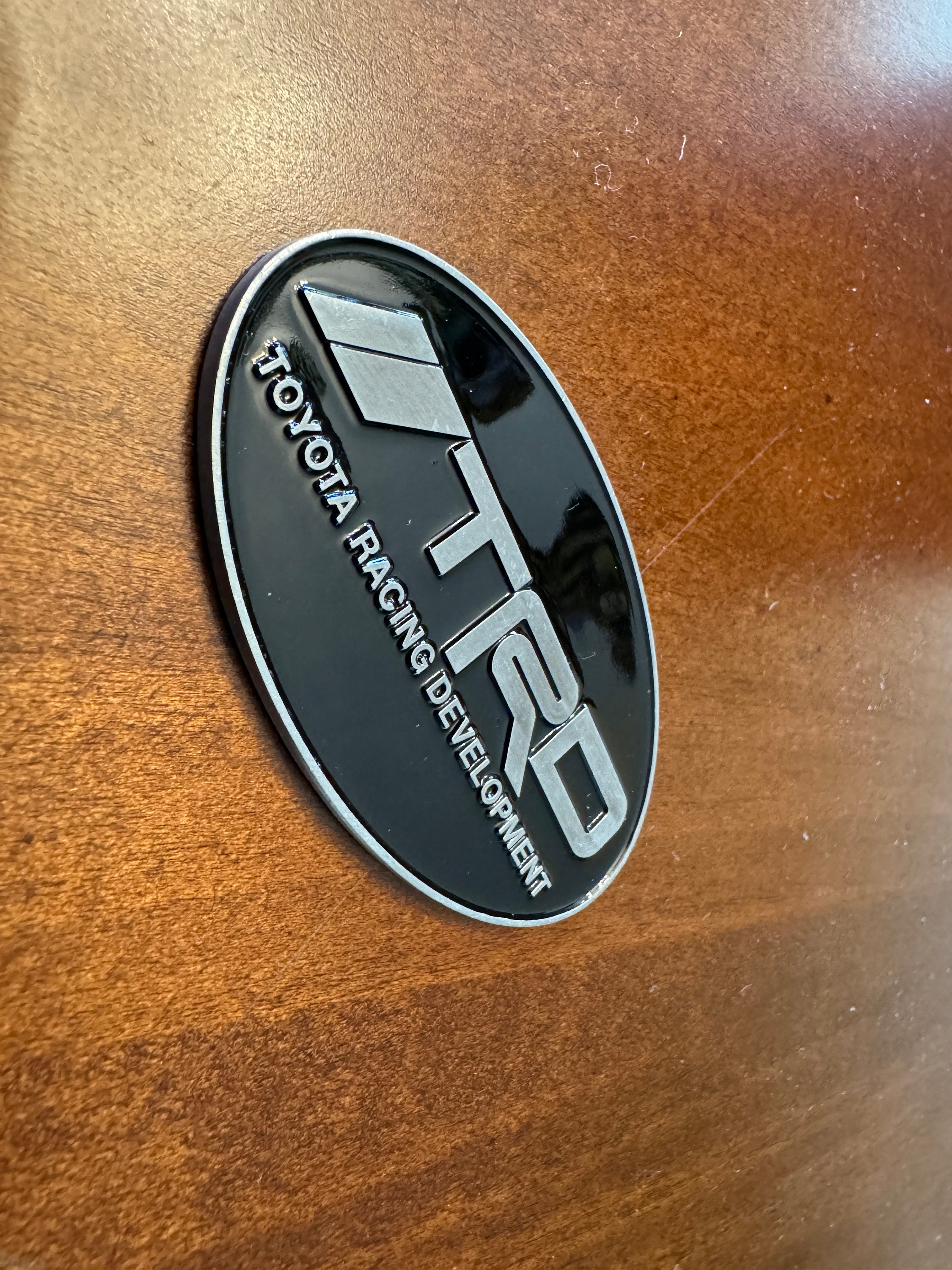 Toyota TRD Logo Badge Emblem Racing Development 40mmx70mm 40 Mm X 70 Mm ...