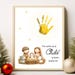 Nativity Scene Christmas Handprint, Christian Christmas Craft for ...