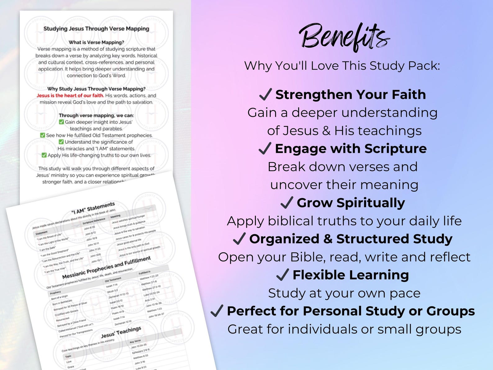 Verse Mapping Jesus Study Guide: Bible Study Template (digital Download ...