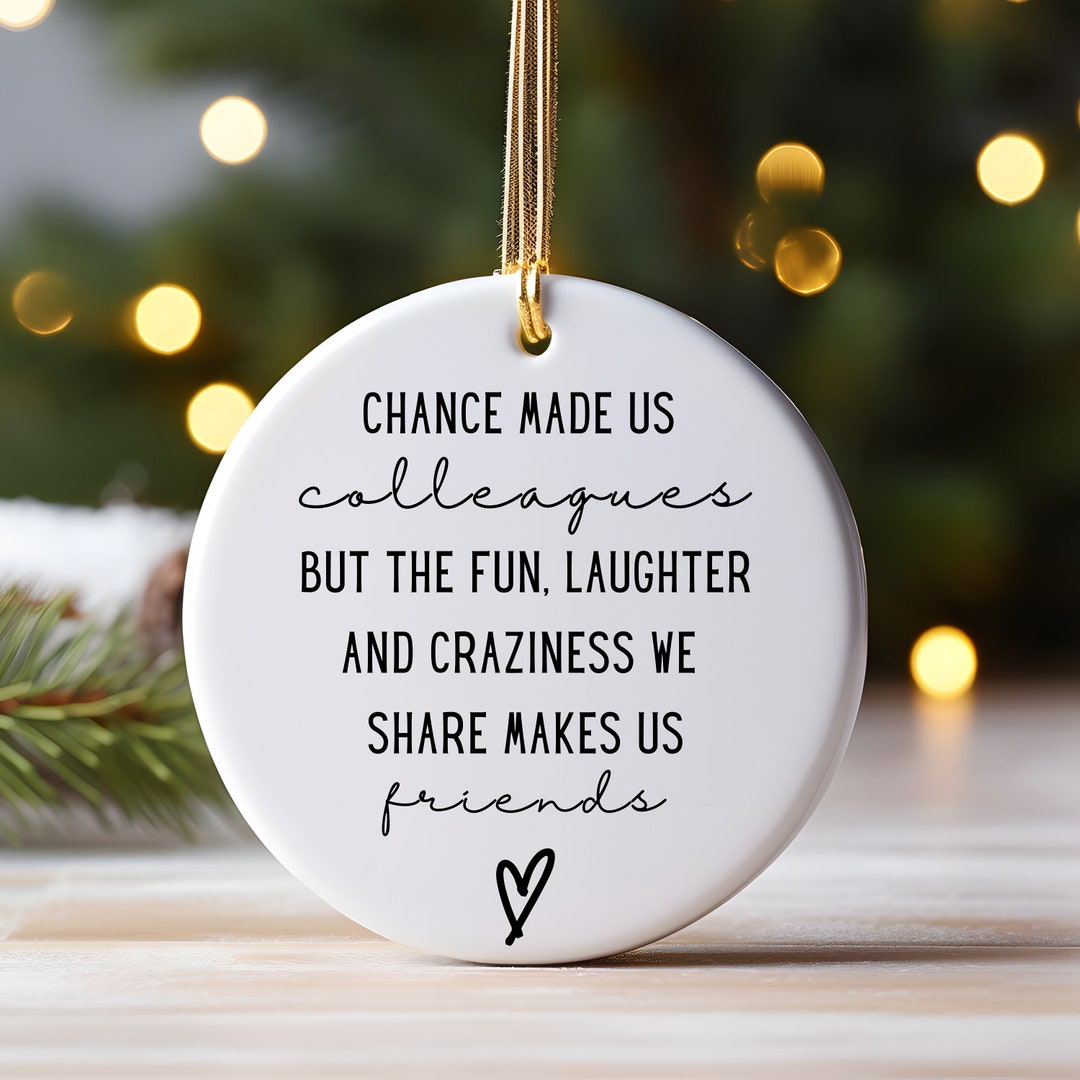 Coworker Christmas Gift Colleague Gifts Funny Coworker Christmas ...