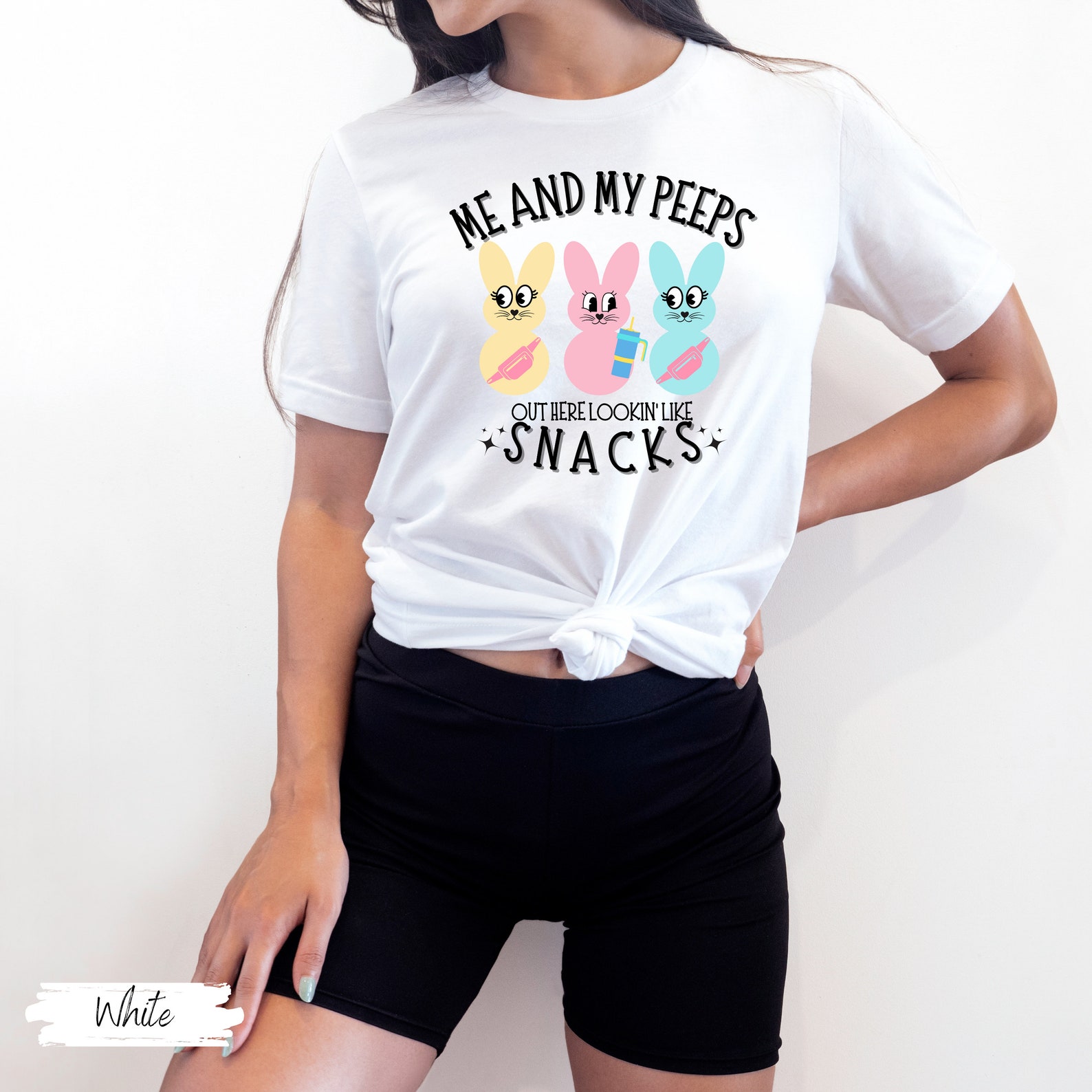 Easter Peeps Shirt Gift Peeps Tshirt Out Here Lookin Like A Snack ...