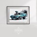 1969 Pontiac Firebird Hot Rod CARTOON CAR PRINT - Etsy