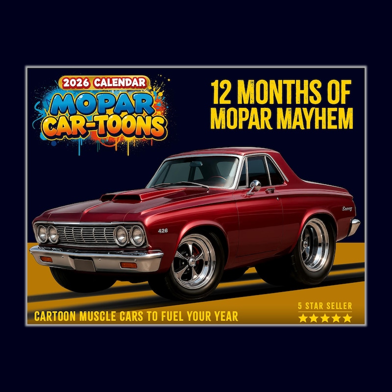 2026 Mopar Calendar - Etsy