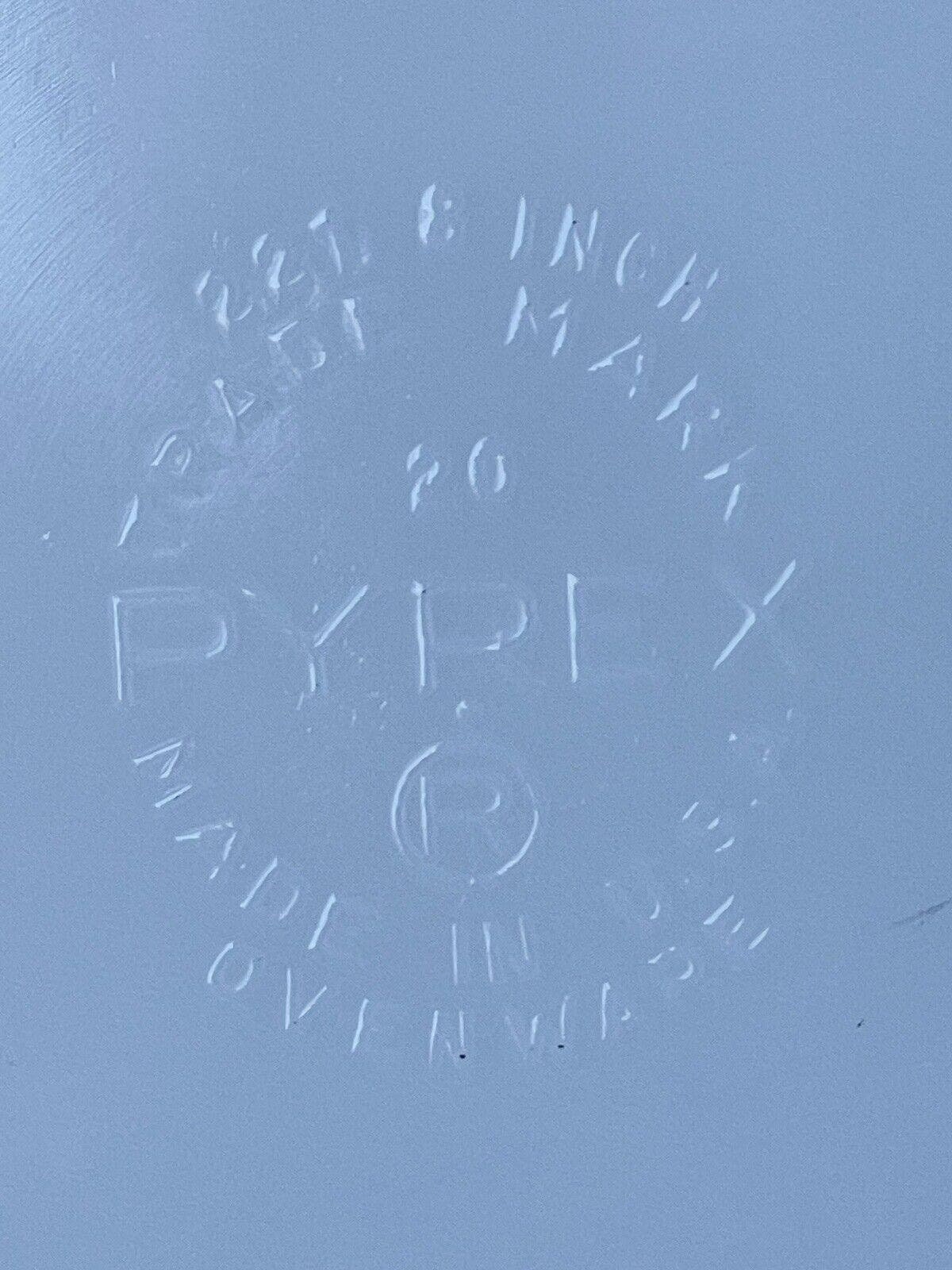 Vintage 1950s Pyrex Ovenware Flamingo Pink 8 Inch Round Cake Pan W ...