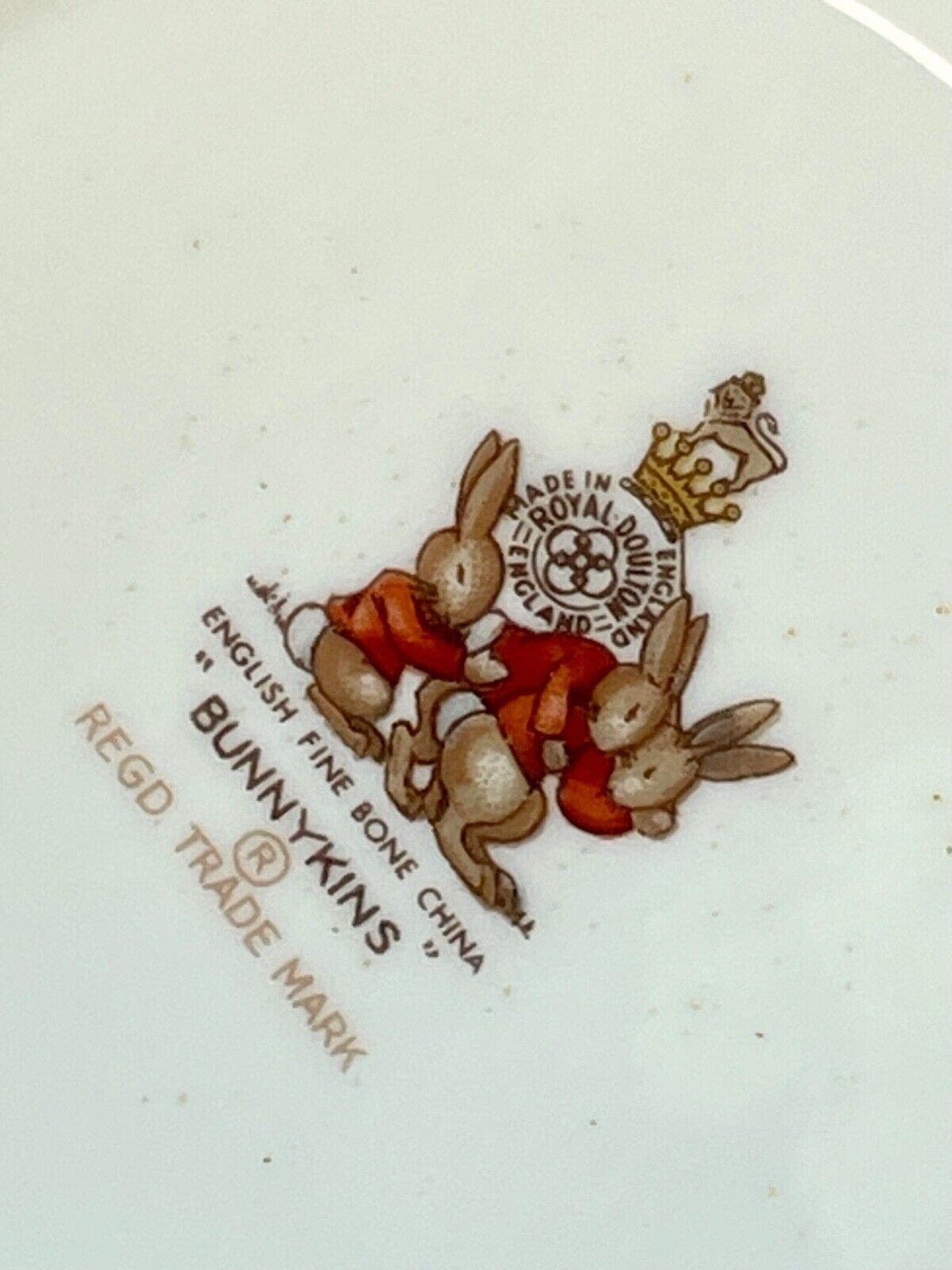 Vintage Royal Doulton "bunnykins" Child's Don Mug One Handle Fine Bone ...