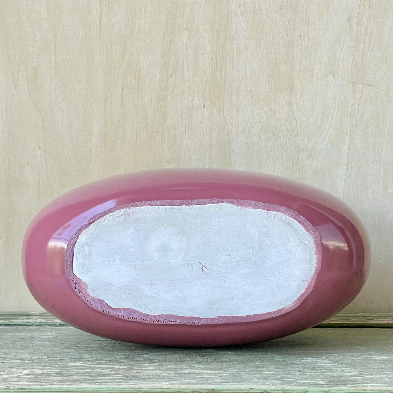 Vintage 1980s Jaru California Pottery Mauve Vase Sleek Postmodern ...