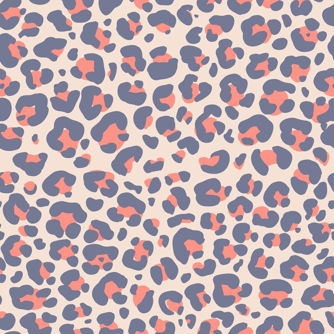 Cheetah Animal Print Repeat Seamless Surface Pattern Design for ...