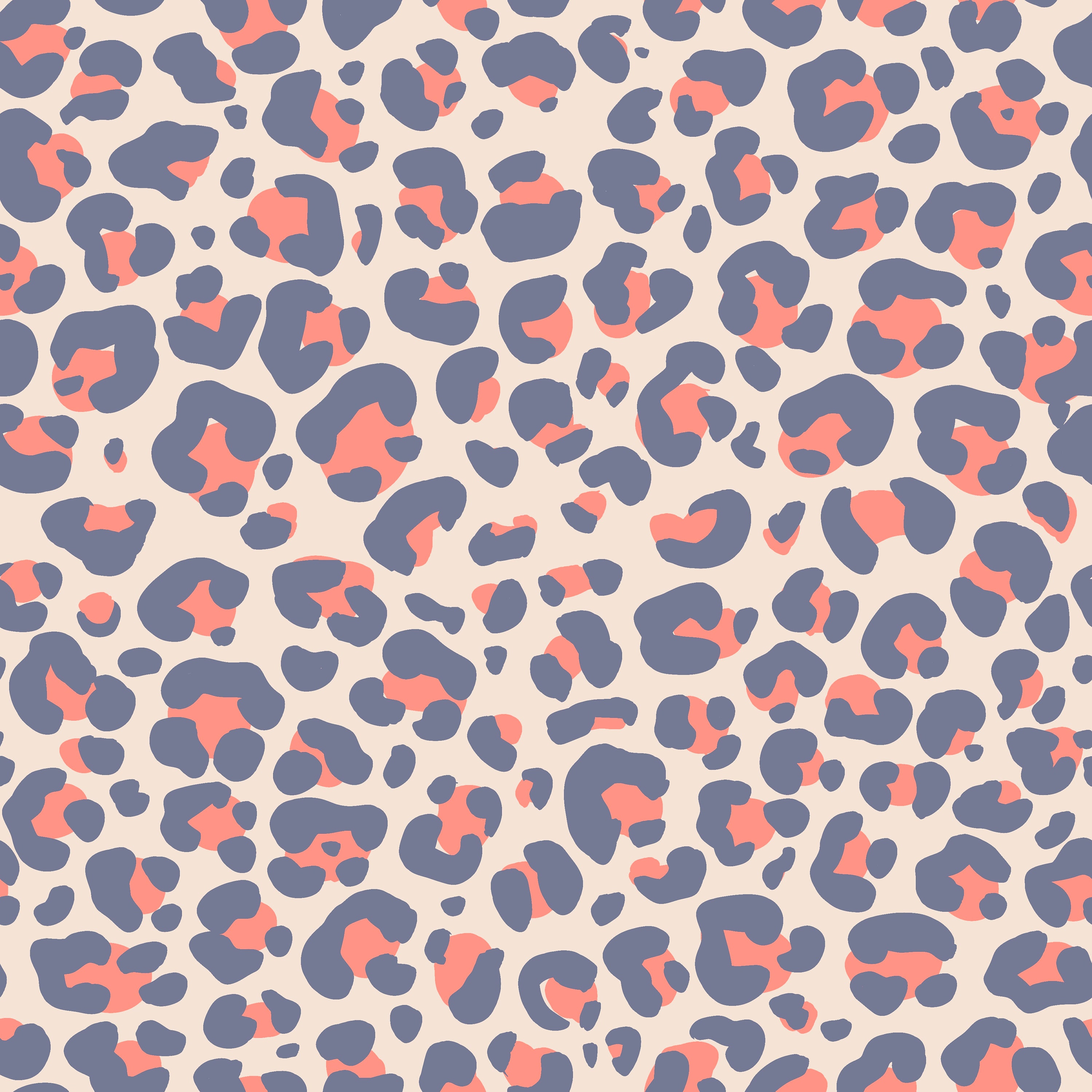 Cheetah Animal Print Repeat Seamless Surface Pattern Design for ...