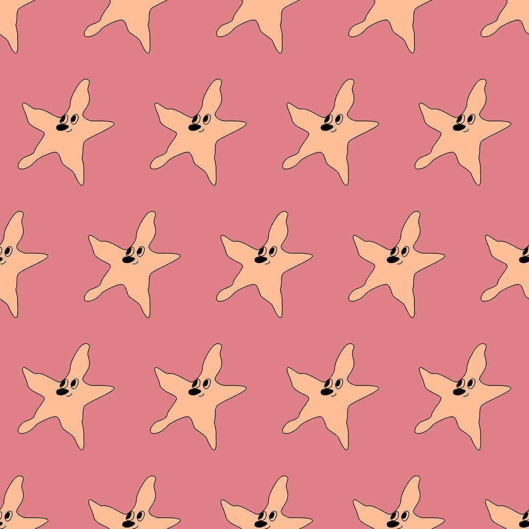 Silly Stars Repeat Surface Pattern Design for Commercial and Personal Use Sweet as Pie ...