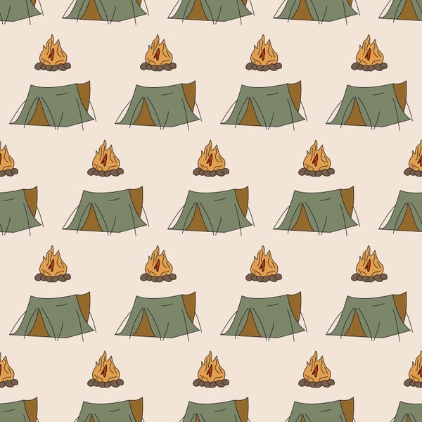 Garden Snakes With Hats Repeat Seamless Surface Pattern Design for Commercial and Personal Use ...