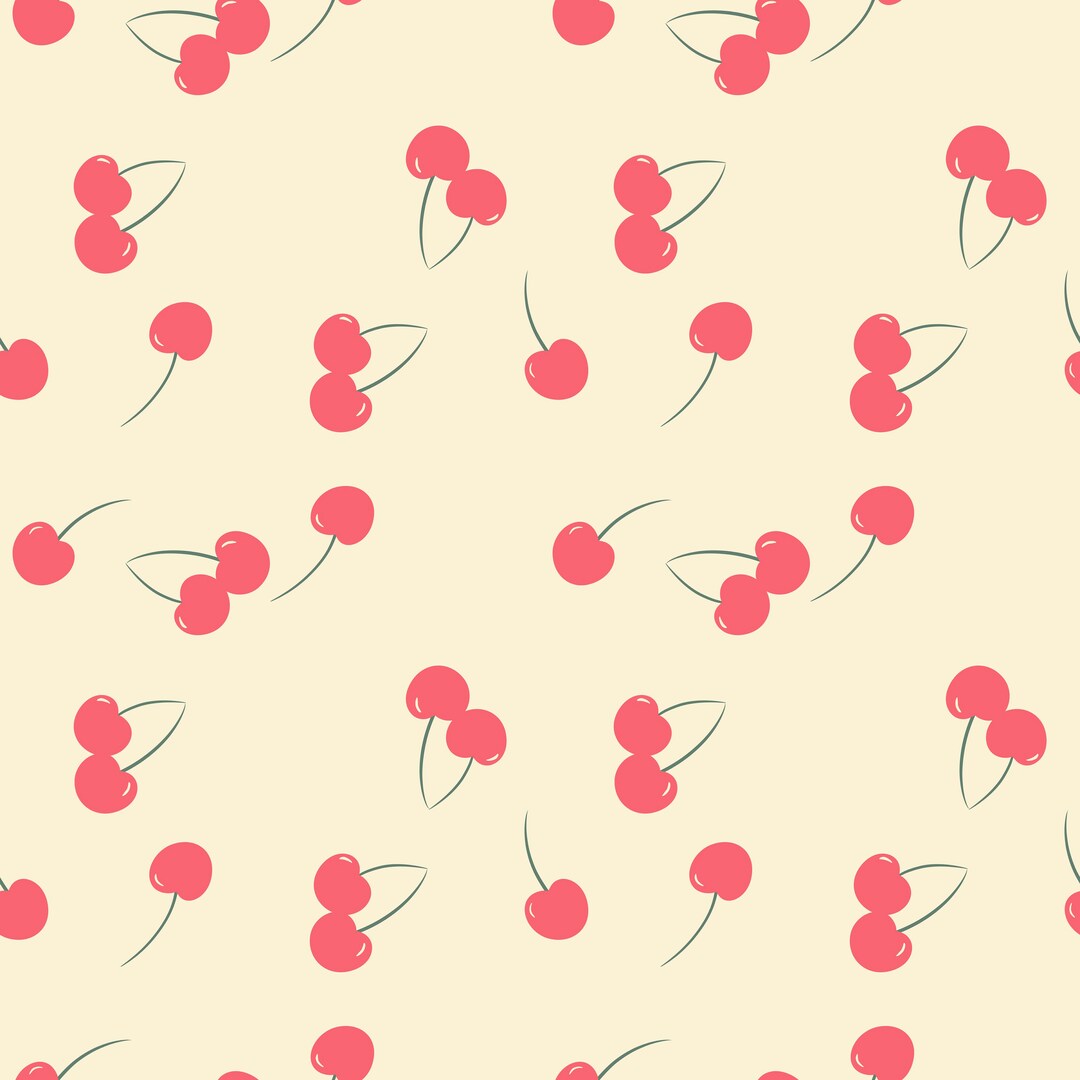Cherries Cherry Surface Pattern Design for Commercial and Personal Use ...
