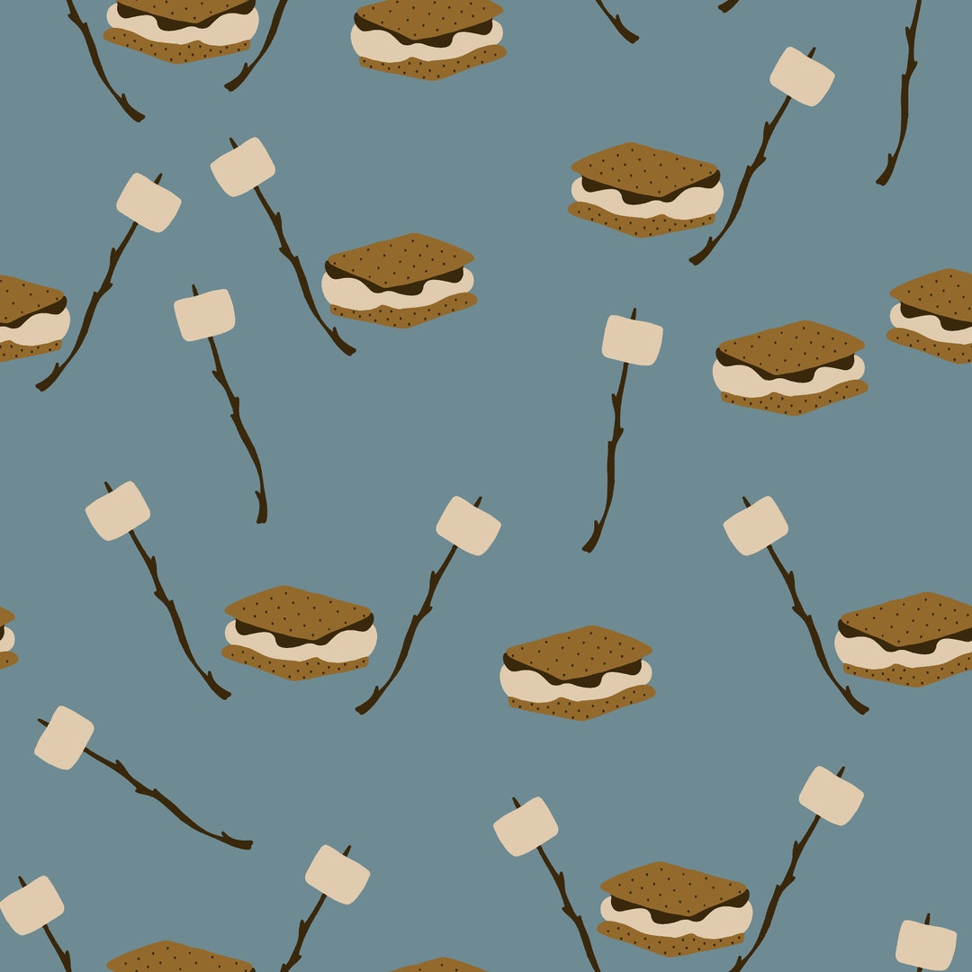 S'mores Repeat Surface Pattern Design for Commercial and Personal Use ...