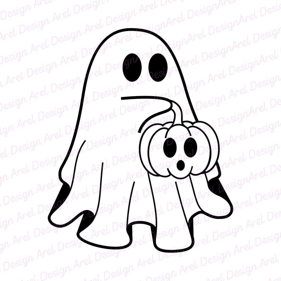 Ghost SVG Bundle Ghost Cut File Bundle Ghost DXF Bundle Ghost Pumpkin ...