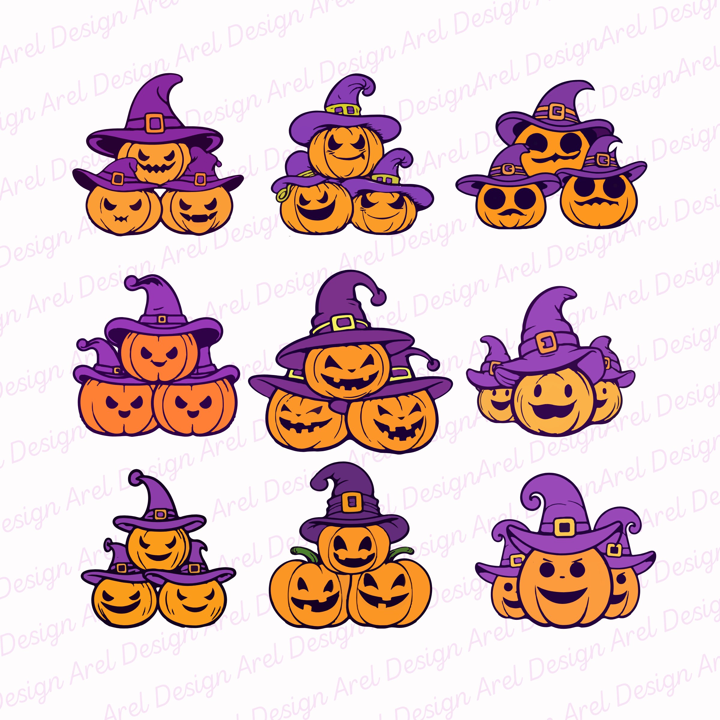 Pumpkin SVG Bundle Pumpkin Cut File Bundle Pumpkin DXF - Etsy