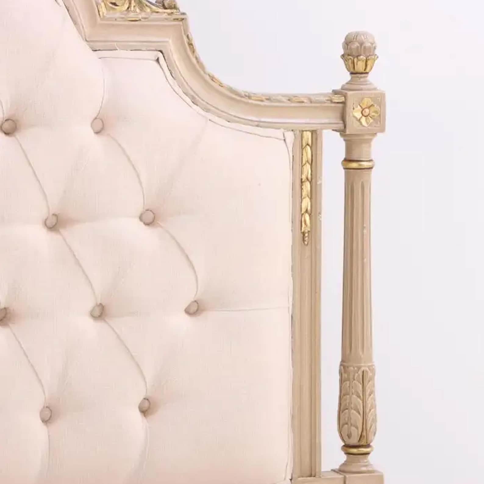 Handmade Giltwood Bed in the Louis XV Style Low Post High Quality ...
